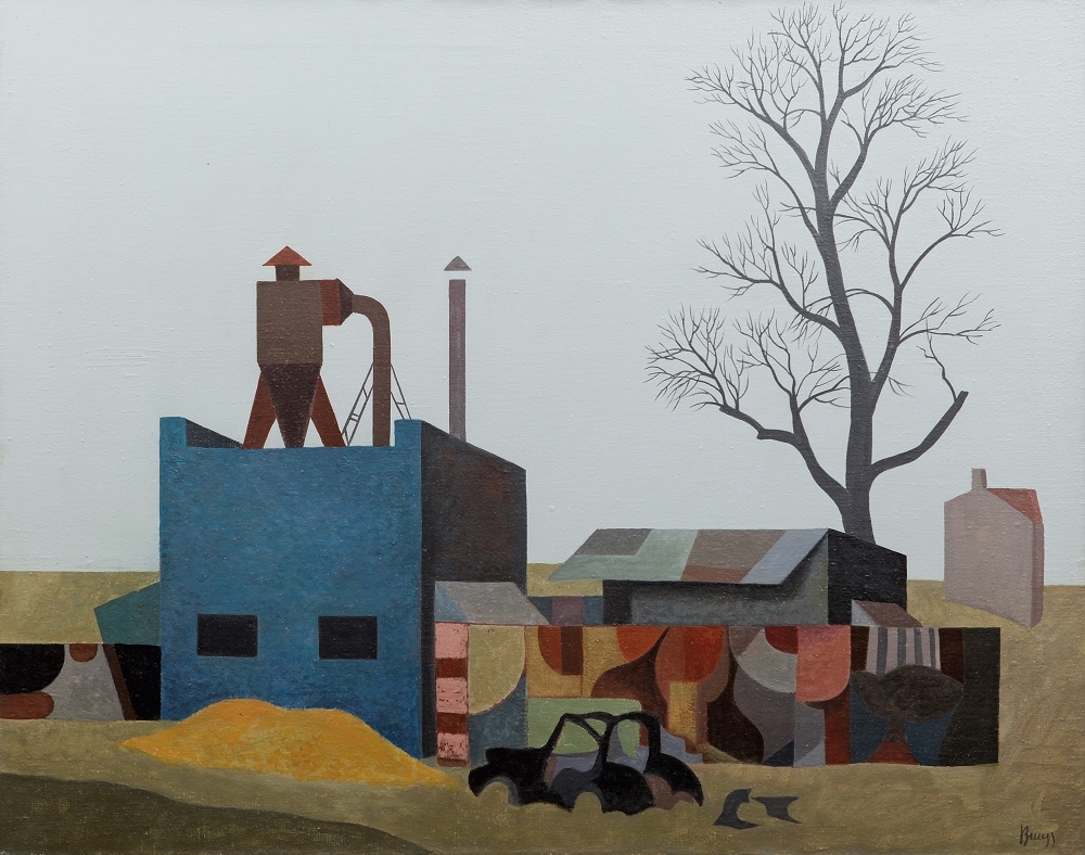 Vlastimil Benes | Bily Kostel (1958) | MutualArt