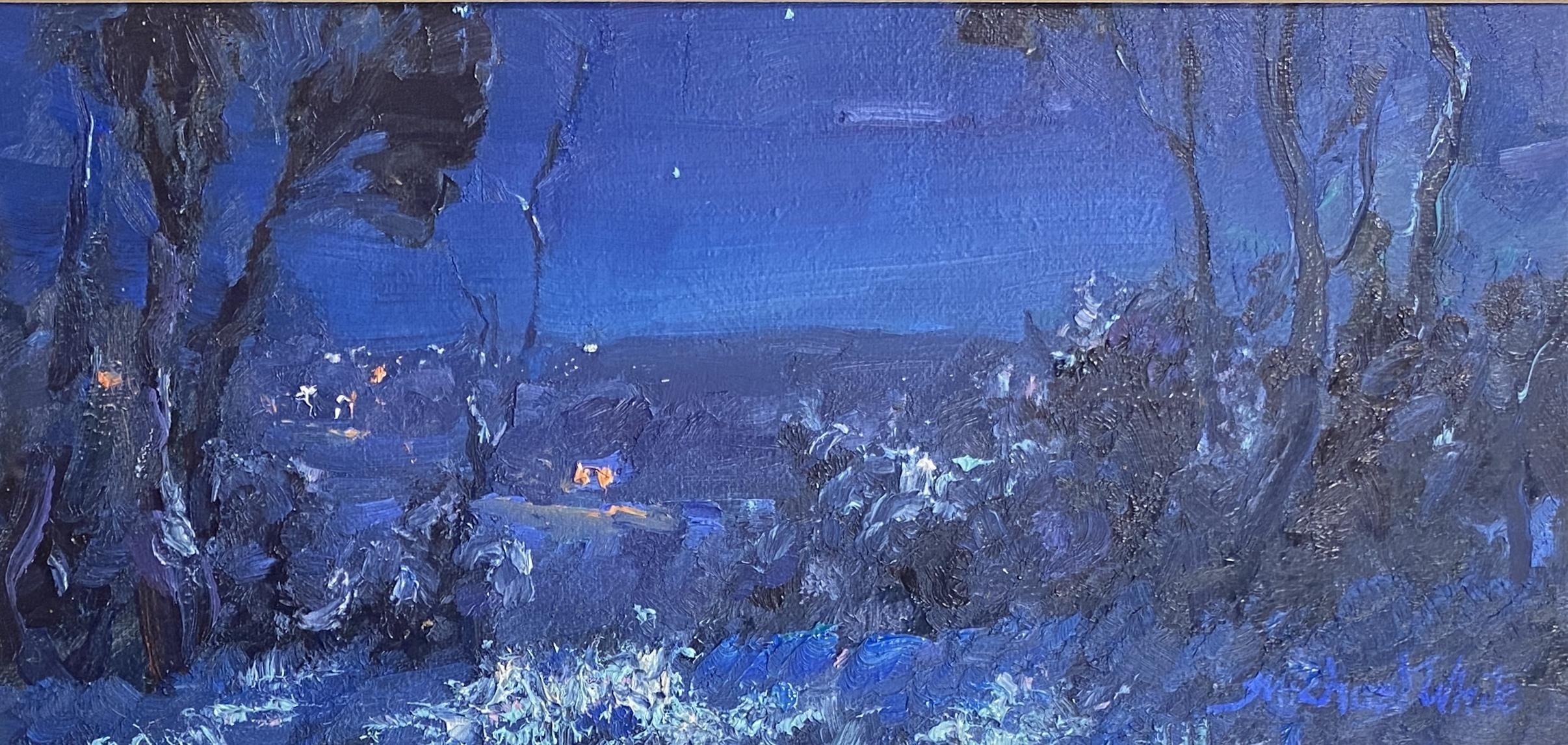 Michael B. White | Full Moon Nocturne (1996) | MutualArt