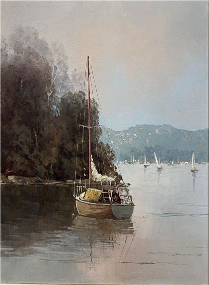 Fay Joseph | Quiet Mooring, Middle Harbour | MutualArt