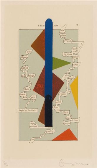 Tom Phillips | A Humument Variations III (1977) | MutualArt