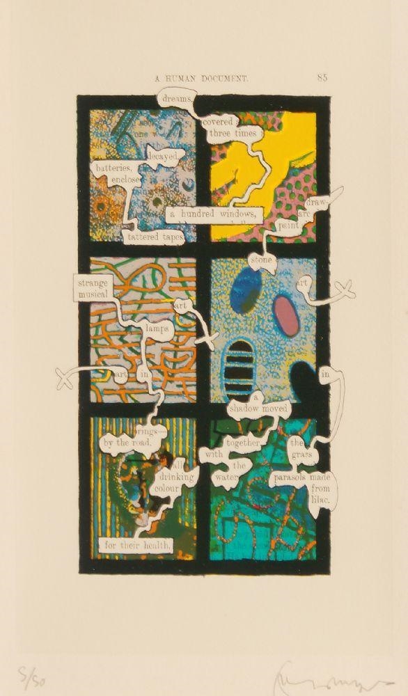 Tom Phillips | A Humument Variations III (1977) | MutualArt