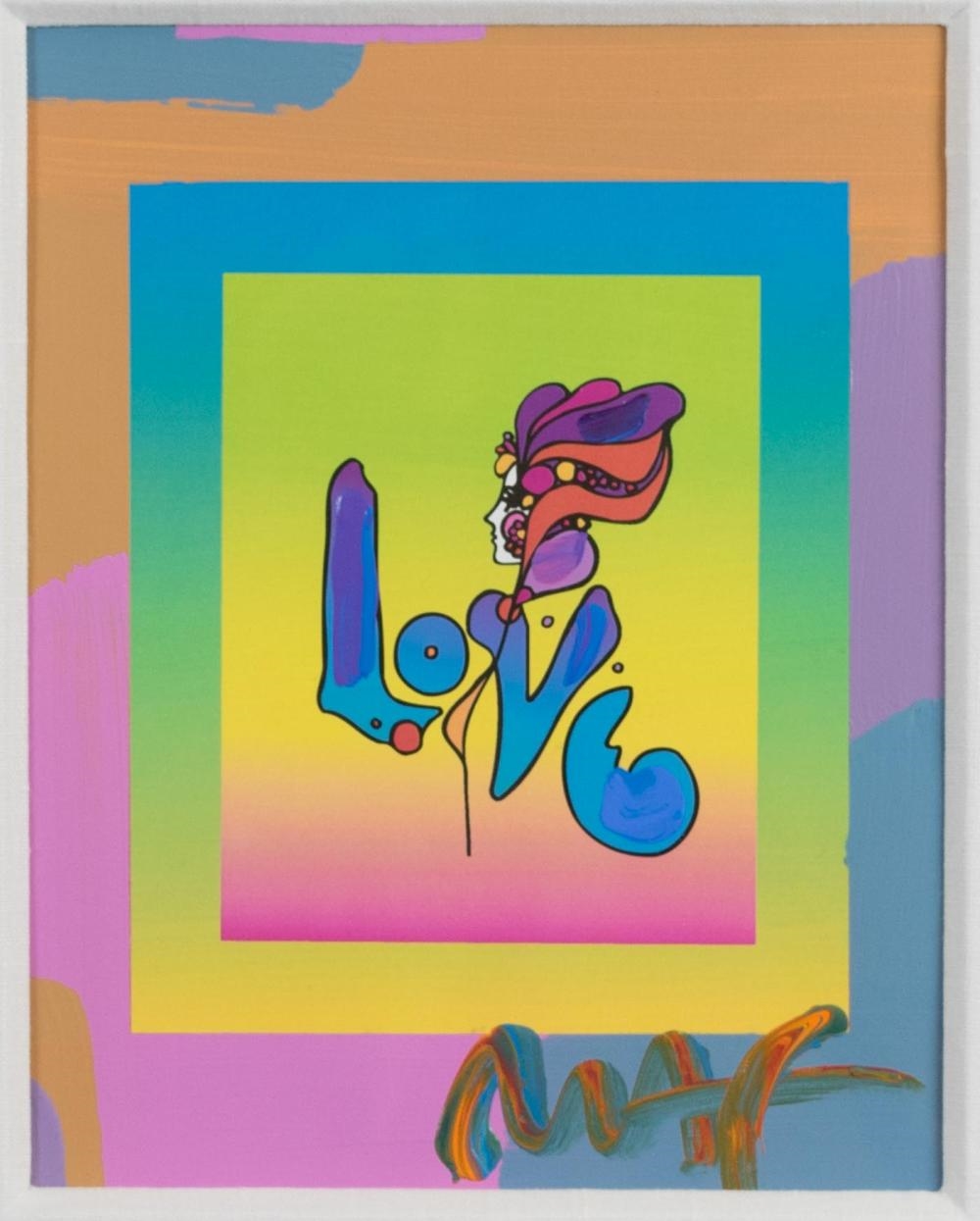 Peter Max | Love on Blends (2006) | MutualArt