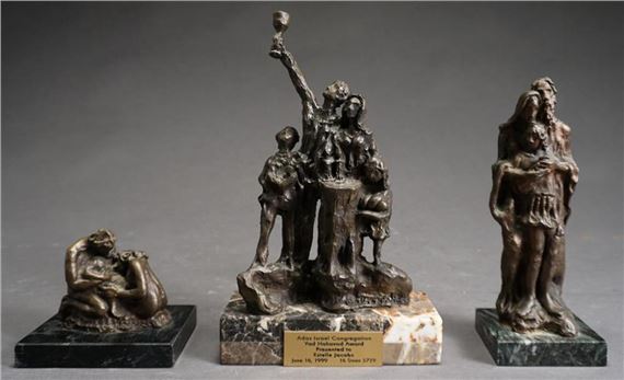 Philip Ratner | Three Bronze Sculptures | MutualArt