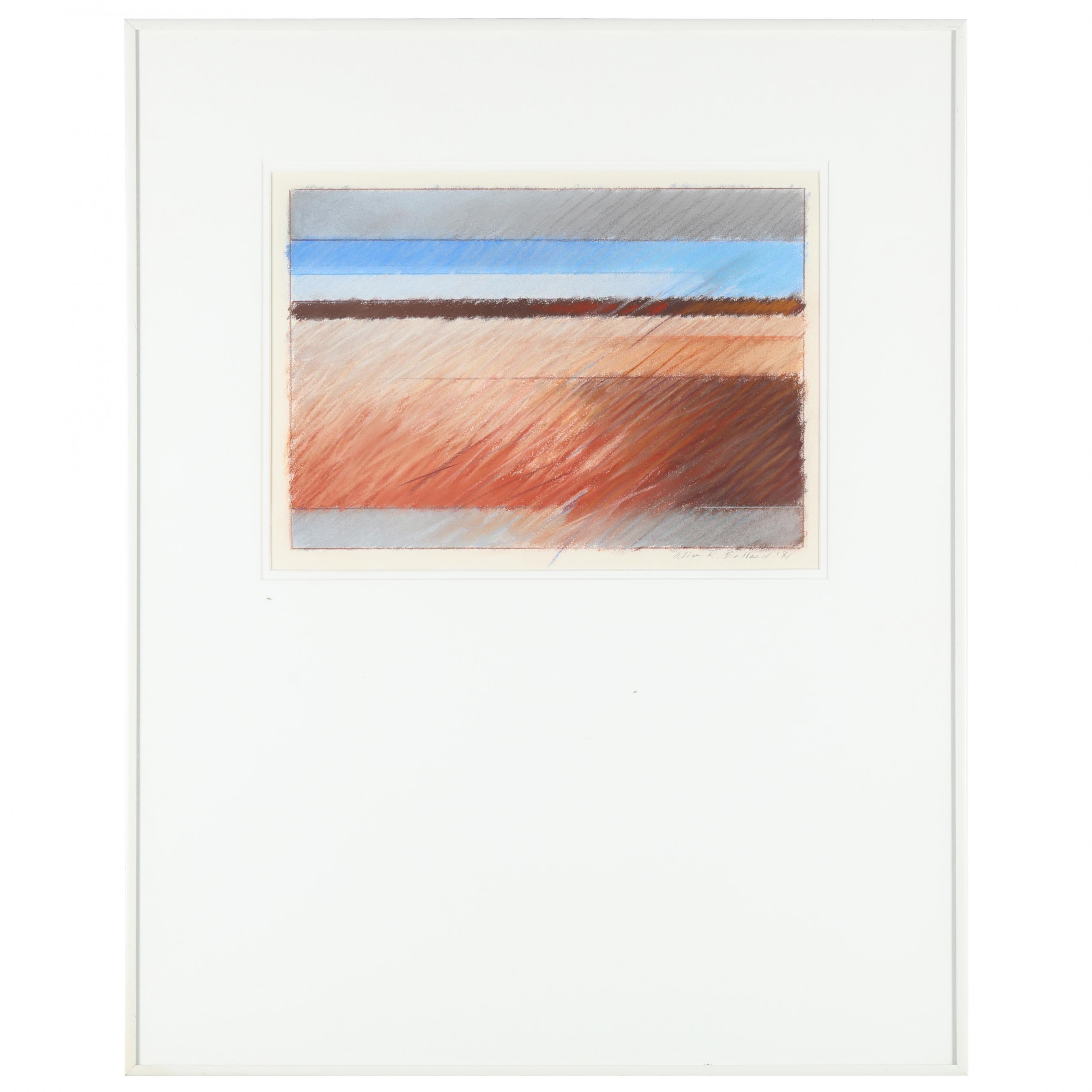 Alice Ballard | Pair of Pastel Works (1981) | MutualArt