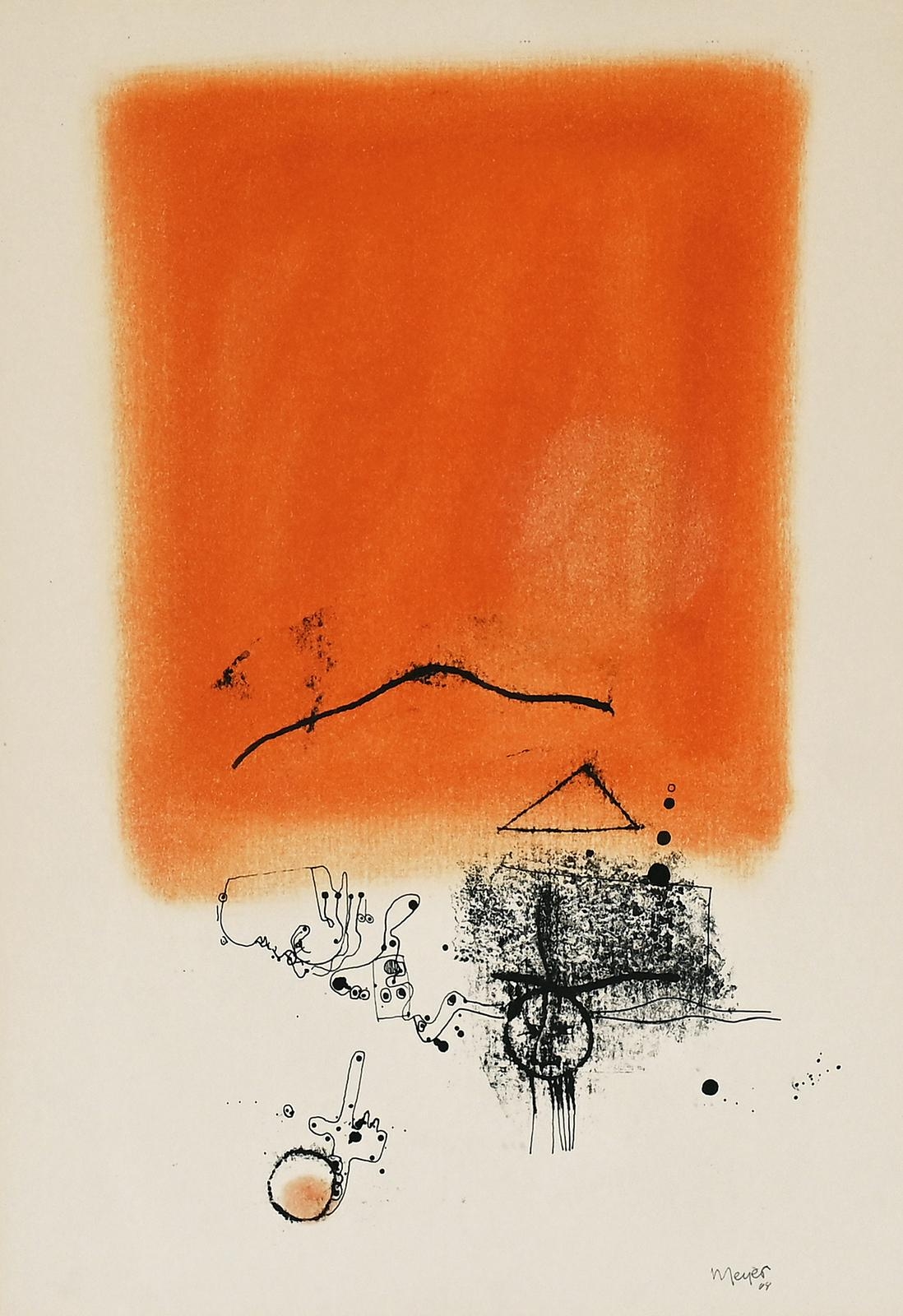 Henry Mayer | Abstract Compositions in the Style of Paul Klee (1968 ...