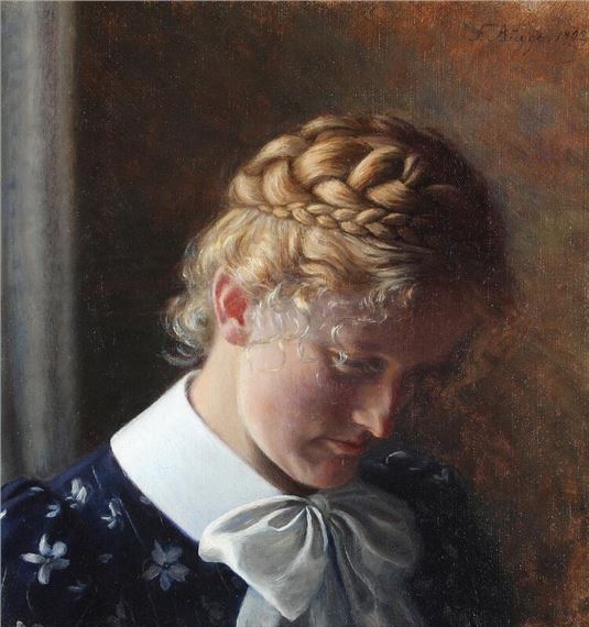 Frida Bugge | Portrait of Ida (1902) | MutualArt