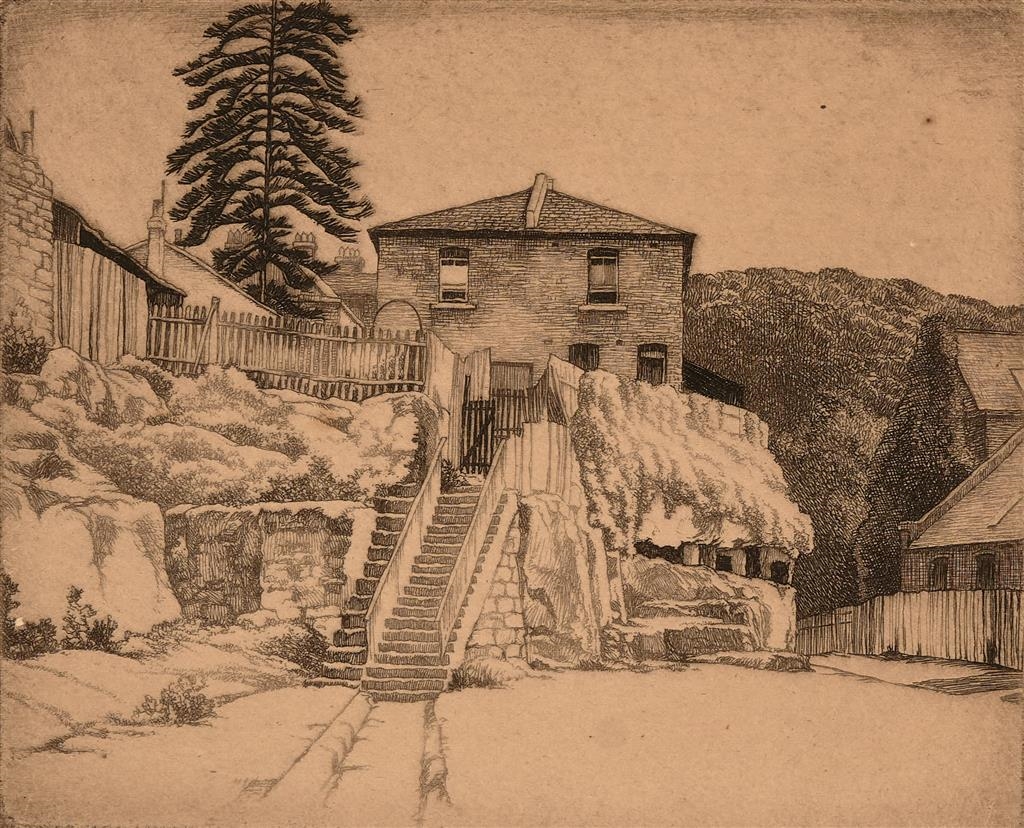 Alfred Edward Warner | Old House Rocks District | MutualArt