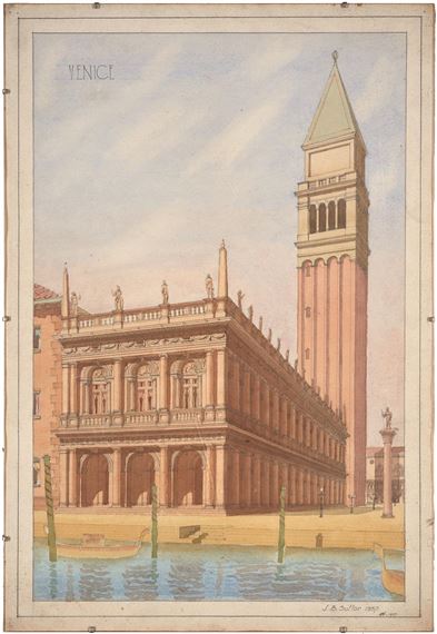 J. B. Soutter | Architectural Studies (1937) | MutualArt