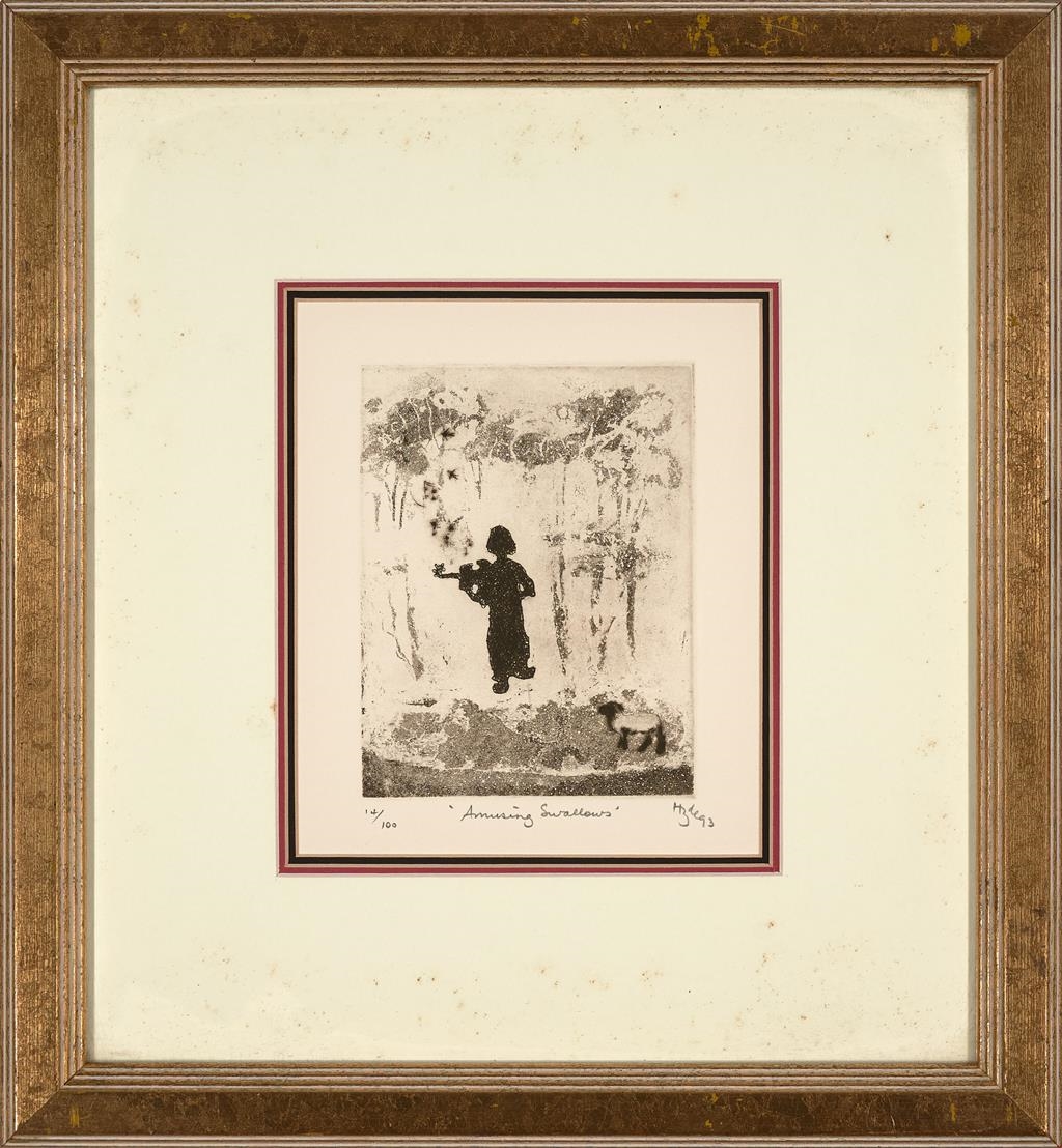 Greg Hyde | Amusing Swallows (1993) | MutualArt