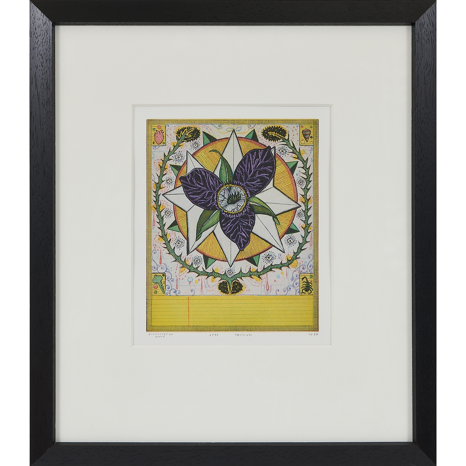 Tony Fitzpatrick | Star Trillium (1997) | MutualArt