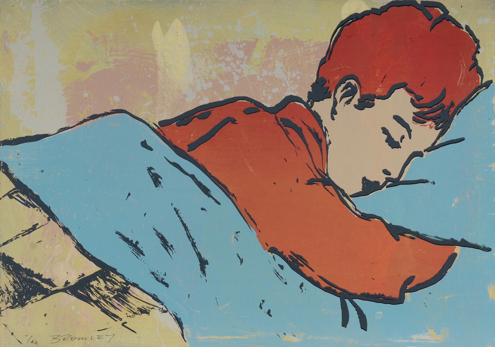 David Bromley | 'Boy Sleeping' | MutualArt