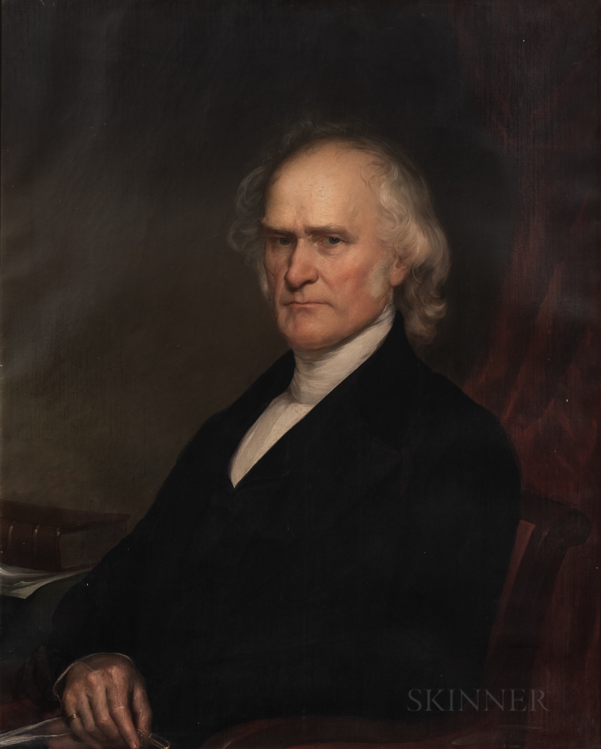 Albert Gallatin Hoit | Portrait of Reverend Dr. Sharp | MutualArt