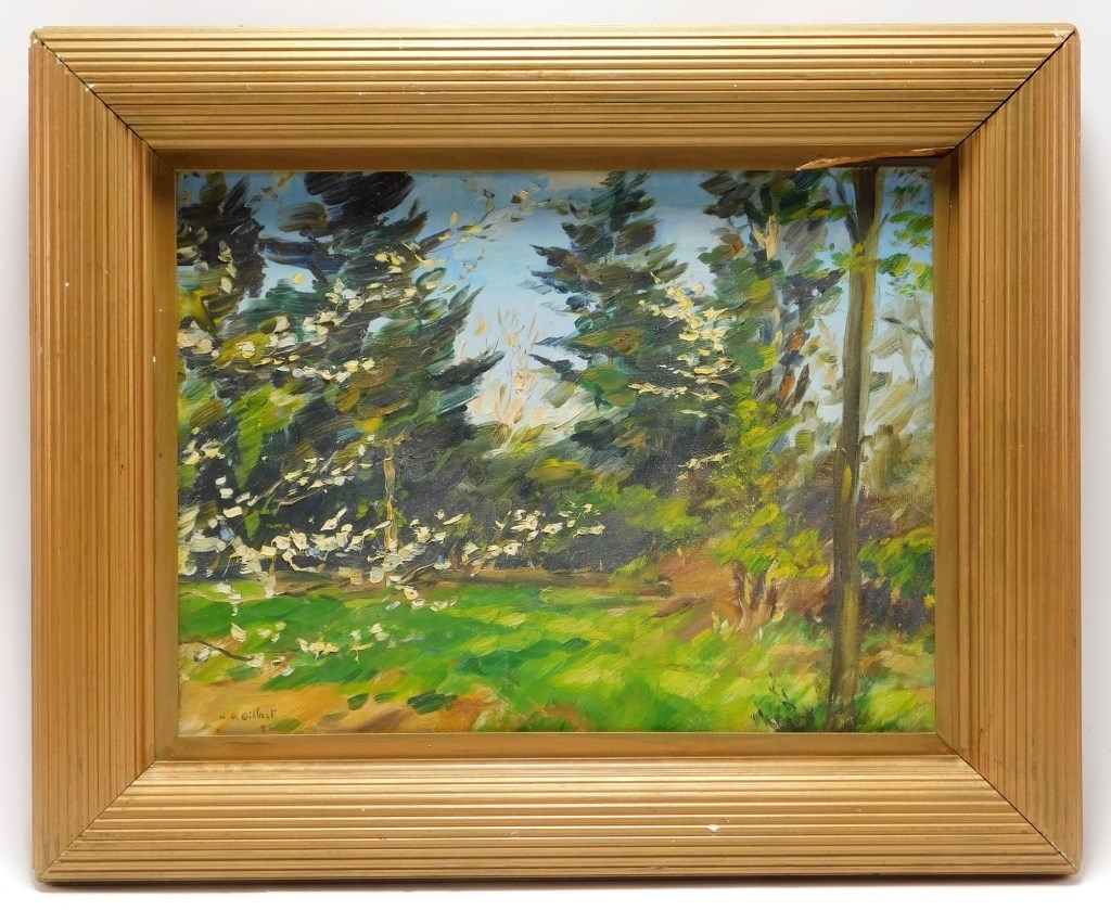 Michel Gerard Gilbert | Michel Gilbert Impressionist Landscape Painting ...