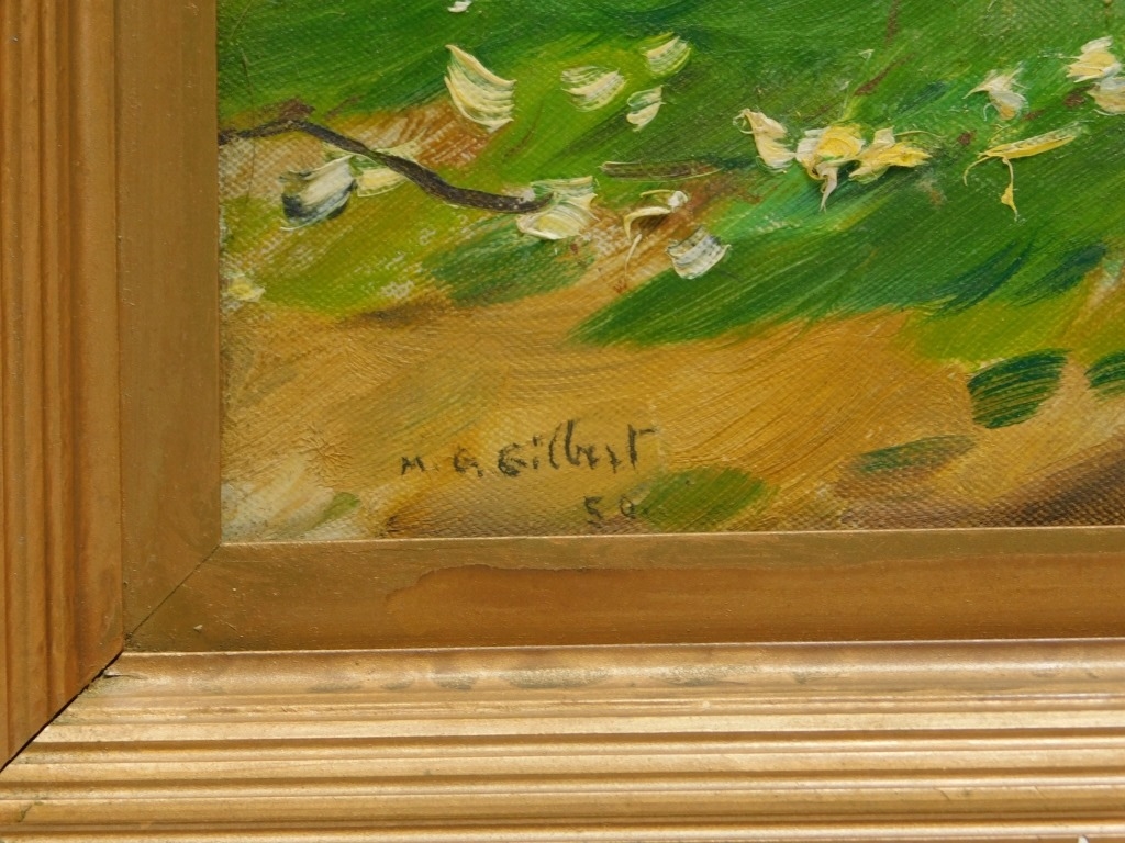 Michel Gerard Gilbert | Michel Gilbert Impressionist Landscape Painting ...