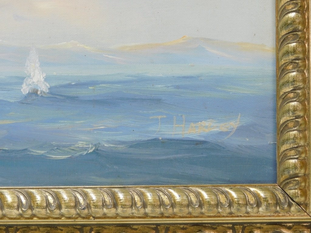J. Harvey | J. Harvey aft. James Hardy Naval Battle Painting (20th ...