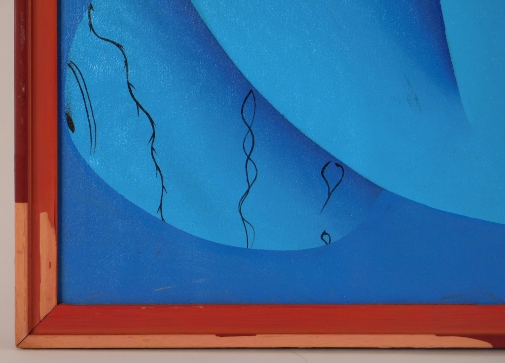 Laurent Casimir | Laurent Casimir Abstract Figure Painting | MutualArt