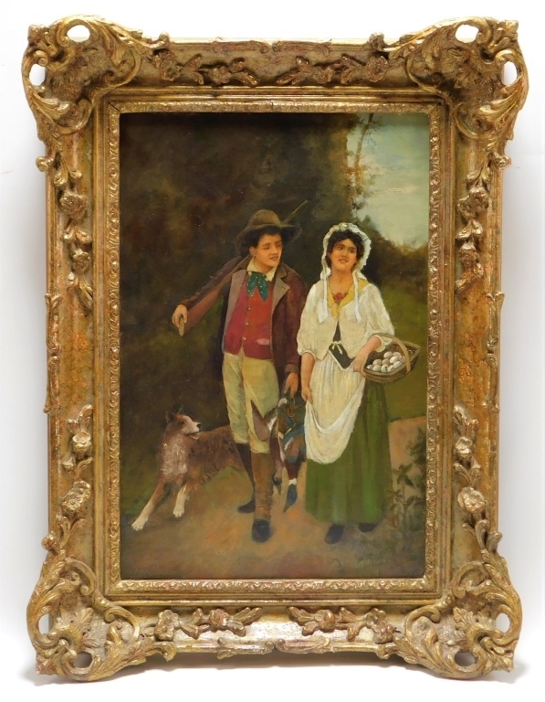 Oliver Stockman | Oliver Stockman English School Genre Painting (Early ...