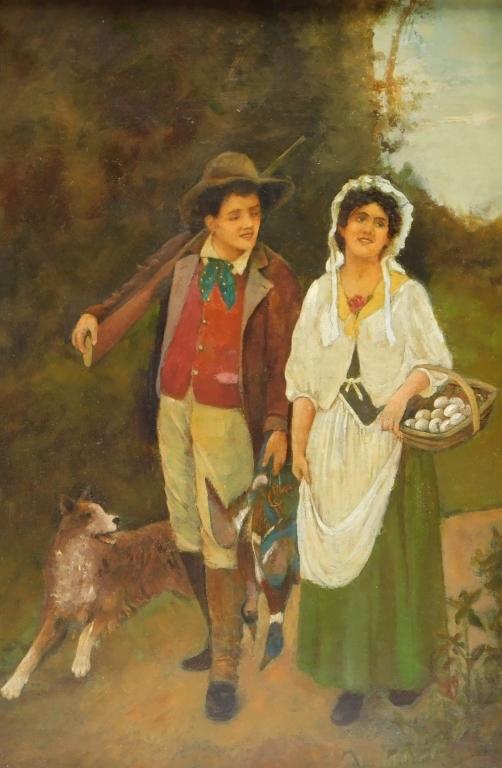 Oliver Stockman | Oliver Stockman English School Genre Painting (Early ...