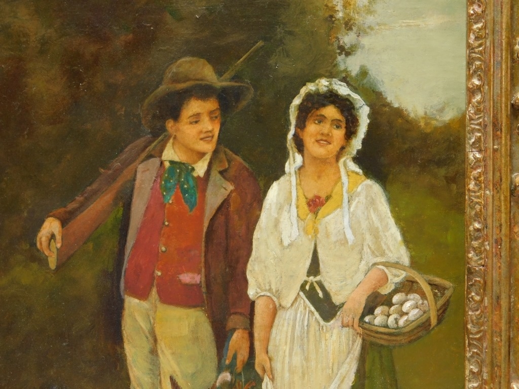 Oliver Stockman | Oliver Stockman English School Genre Painting (Early ...