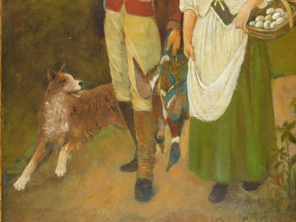 Oliver Stockman | Oliver Stockman English School Genre Painting (Early ...