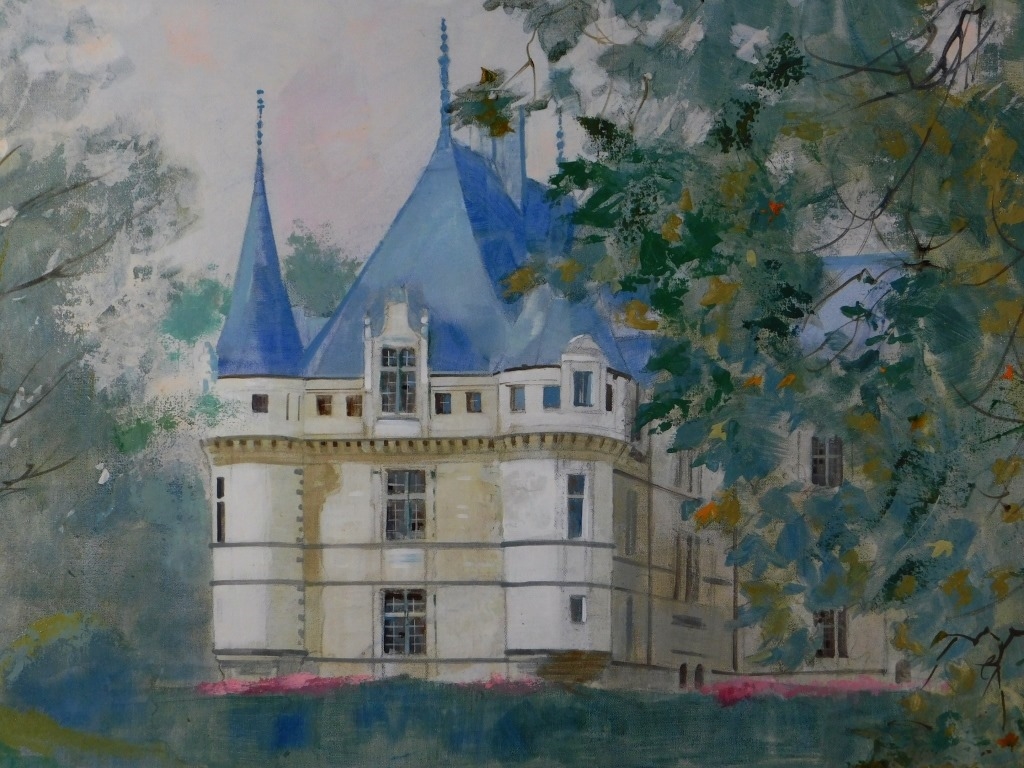 William Benecke | William Benecke Impressionist Landscape Painting ...