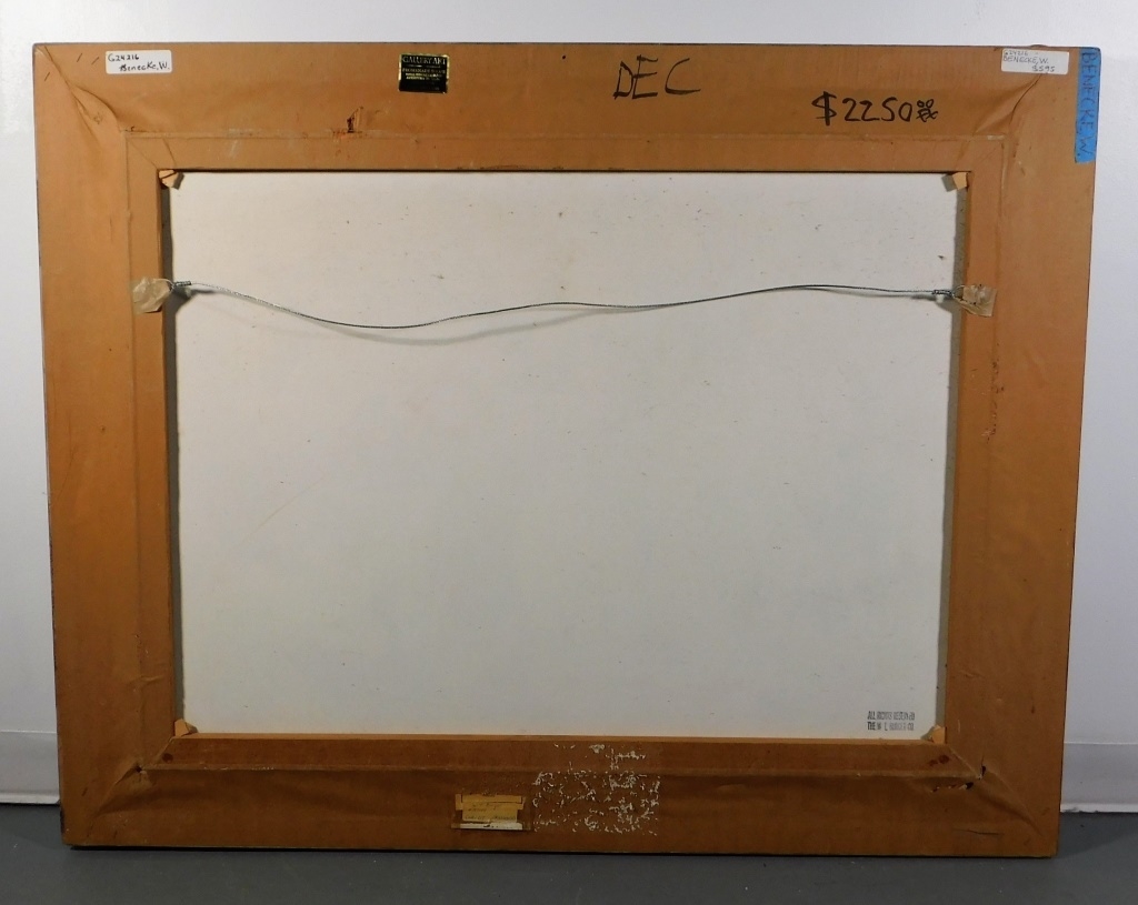 William Benecke | William Benecke Impressionist Landscape Painting ...