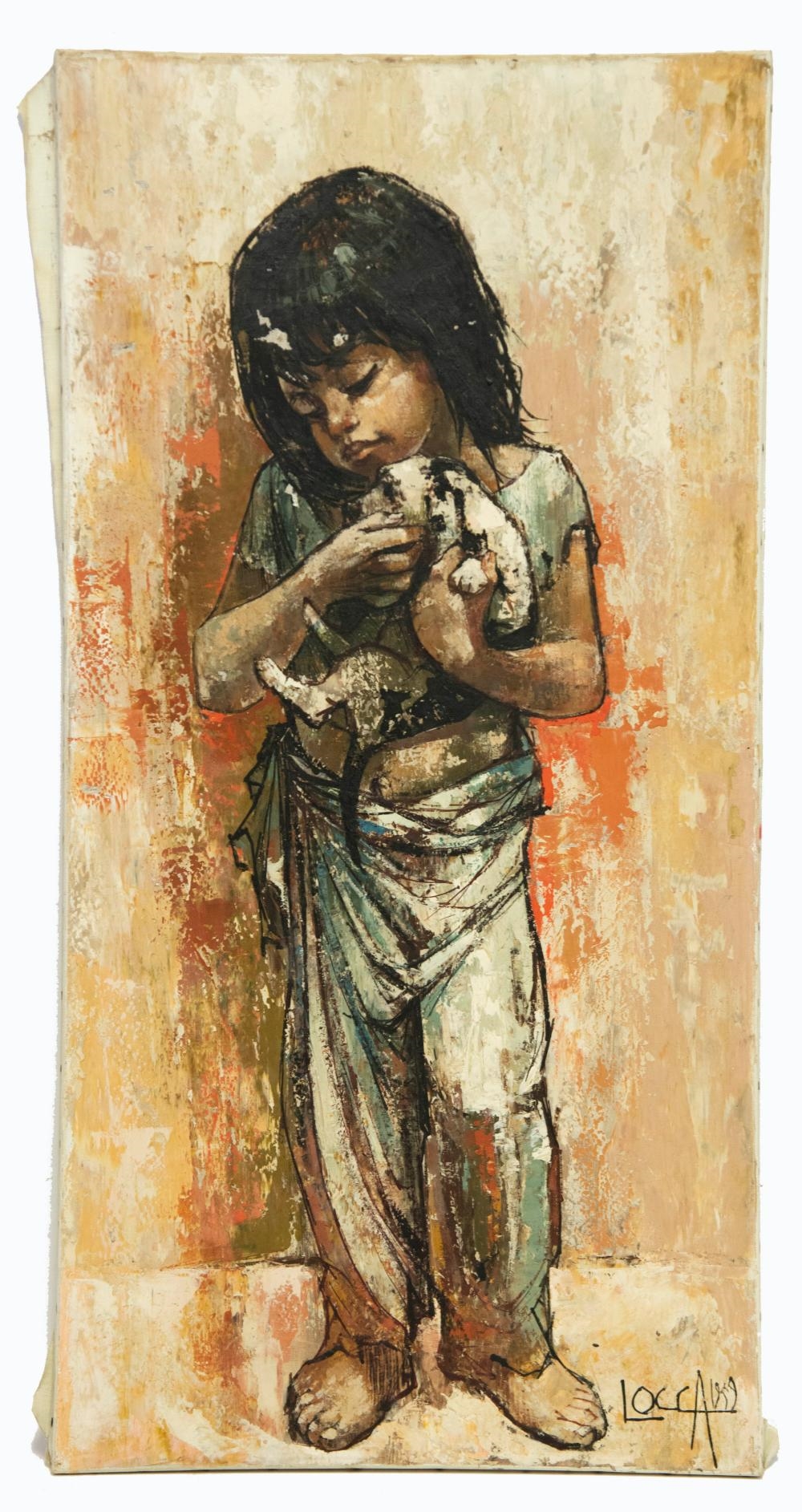 Bernard Locca | Paintings of Children (1959) | MutualArt