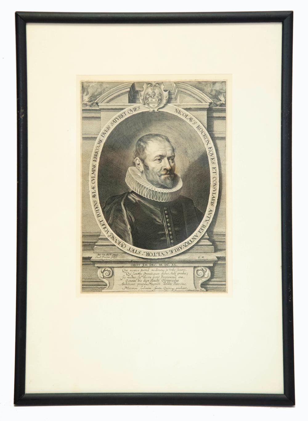 Anthony van Dyck | Portraits of Nicholas Rockox, and Theodore Rombouts ...