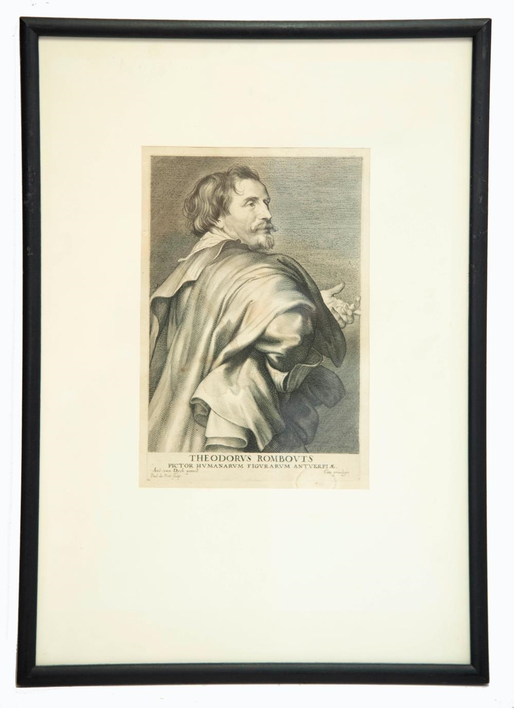 Anthony van Dyck | Portraits of Nicholas Rockox, and Theodore Rombouts ...