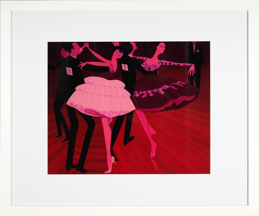 John Brack | Untitled (Dancing Competition) (1969) | MutualArt