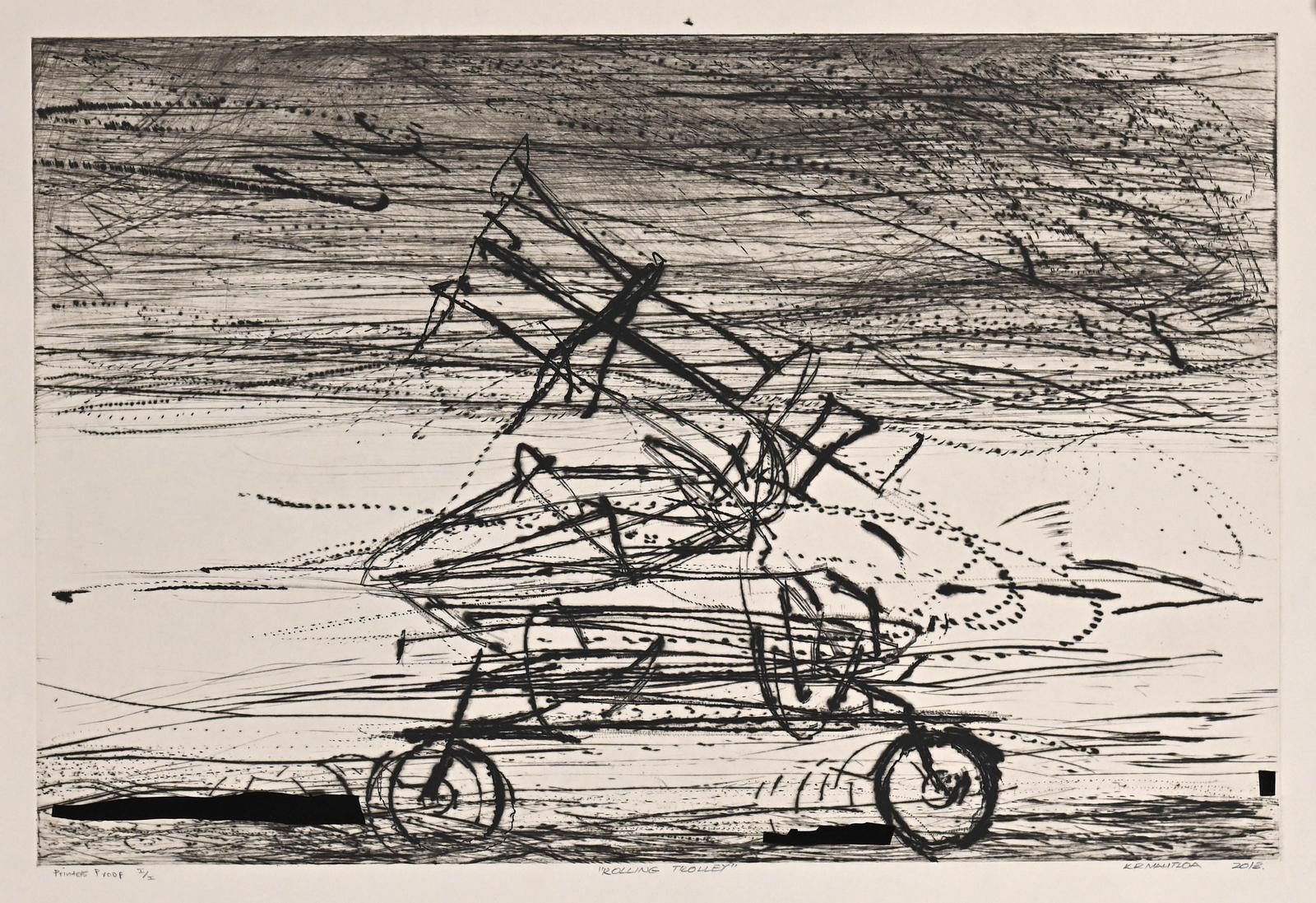 Kagiso Pat Mautloa | ROLLING TROLLEY (2013) | MutualArt