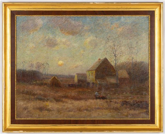 George Linton Herdle | Farm Scene | MutualArt