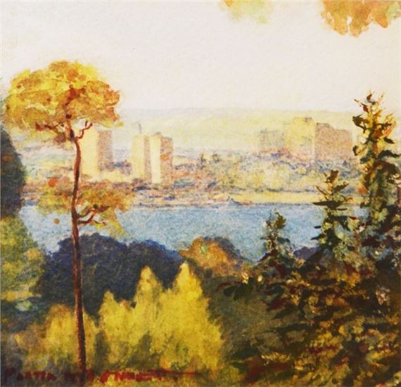 Portia Mary Bennett | Perth from Kings Park | MutualArt