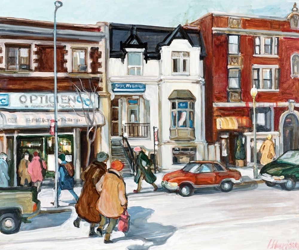 Ingrid Harrison | Winter in Montreal | MutualArt