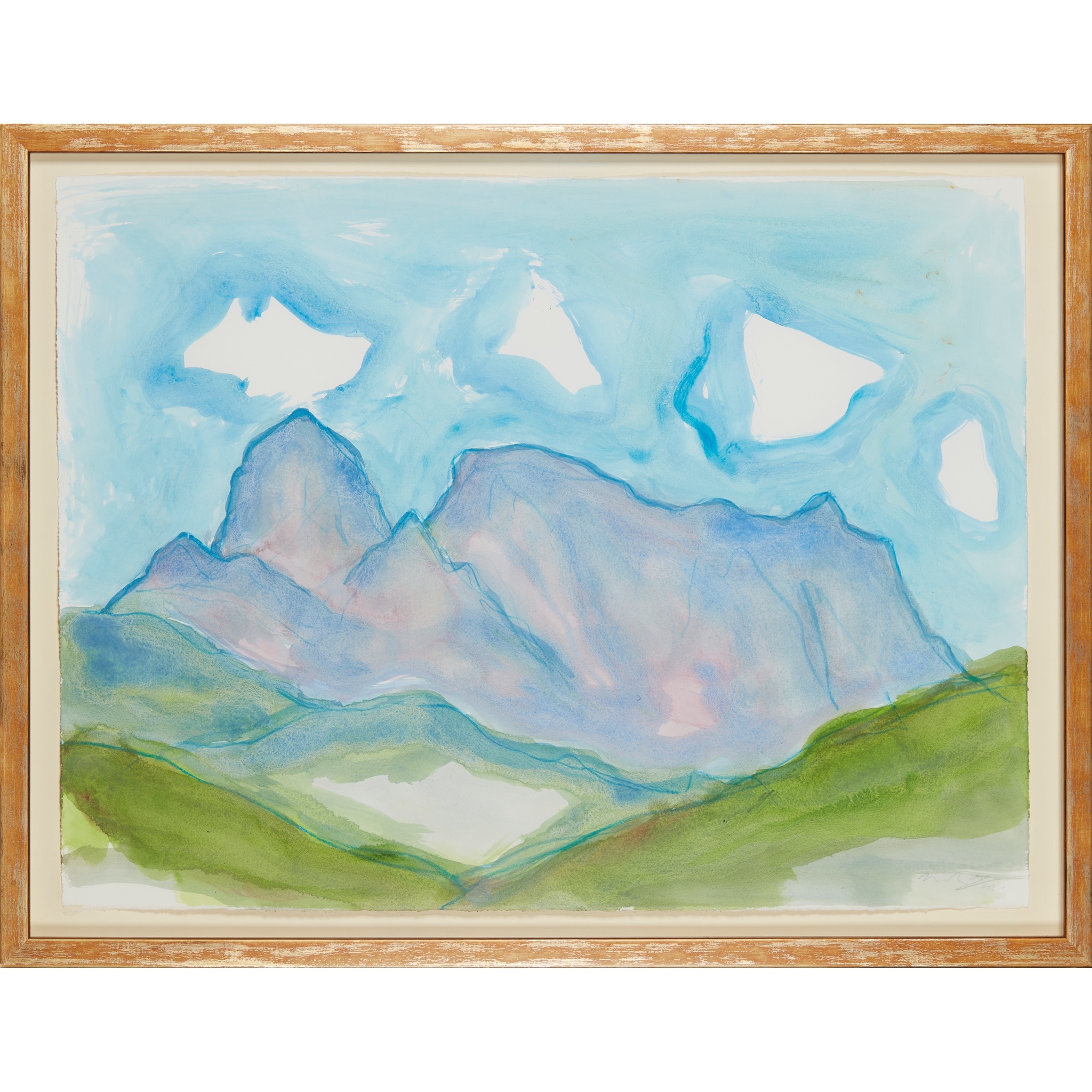 Alexander Moffat | THE APUAN ALPS | MutualArt