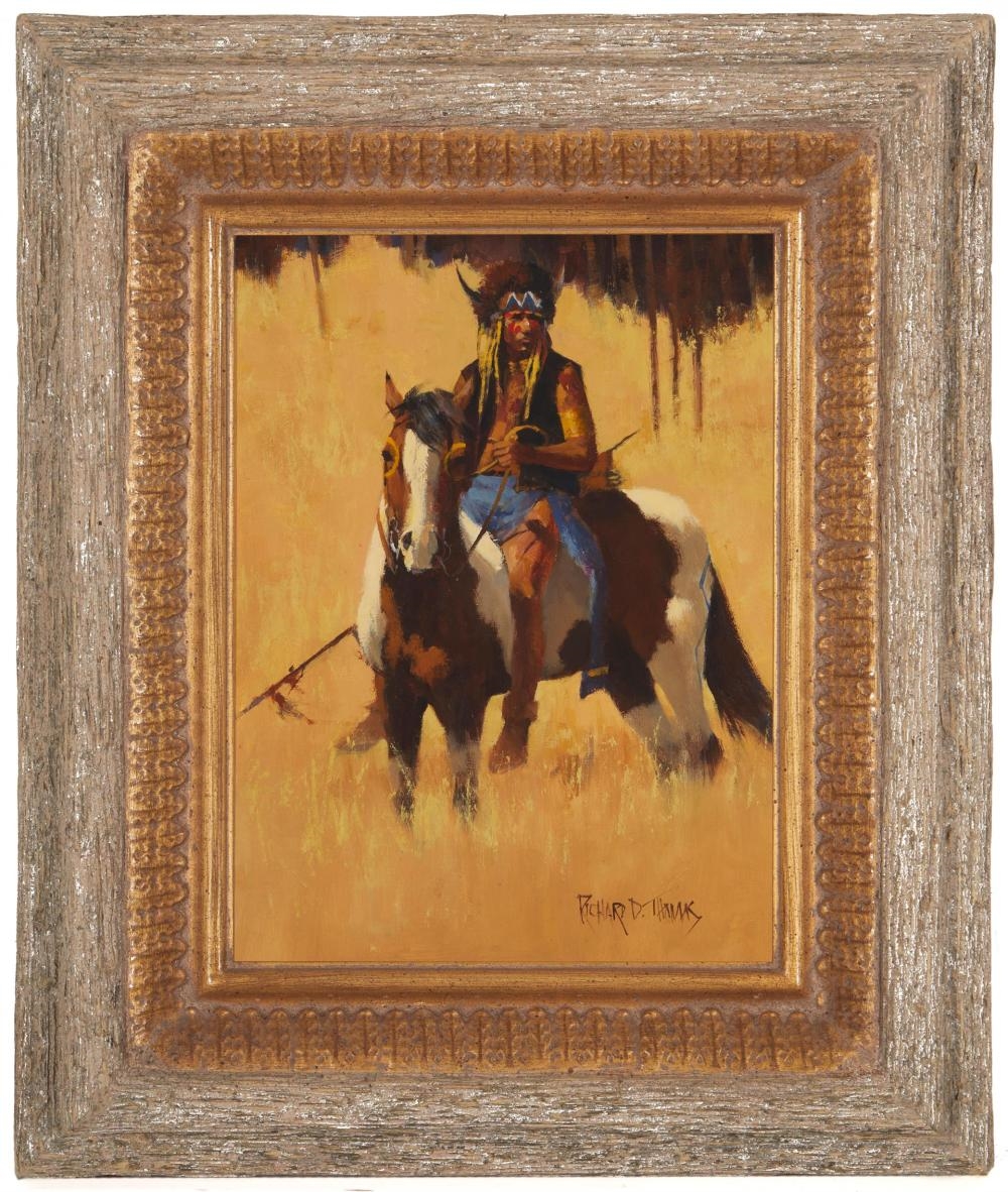 Richard Thomas | Shoshone Warrior, (2013) | MutualArt