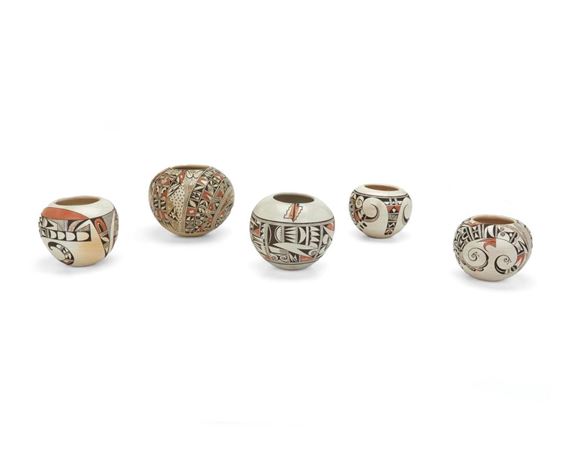 Irma David | Polychrome pottery vessels | MutualArt