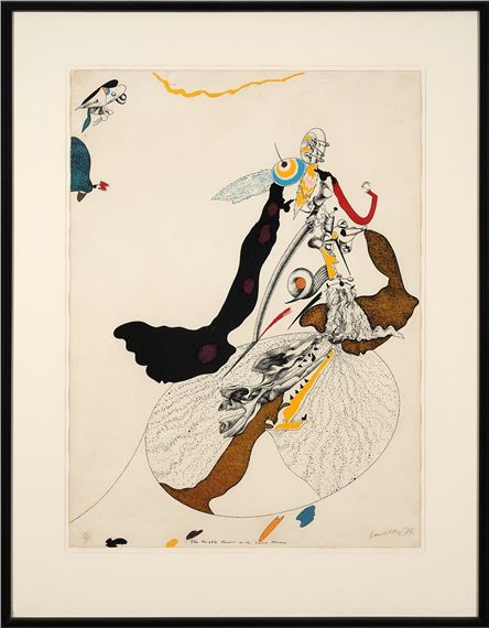 Colin Lanceley | The Knights remain in the Sienna Movena (1972) | MutualArt