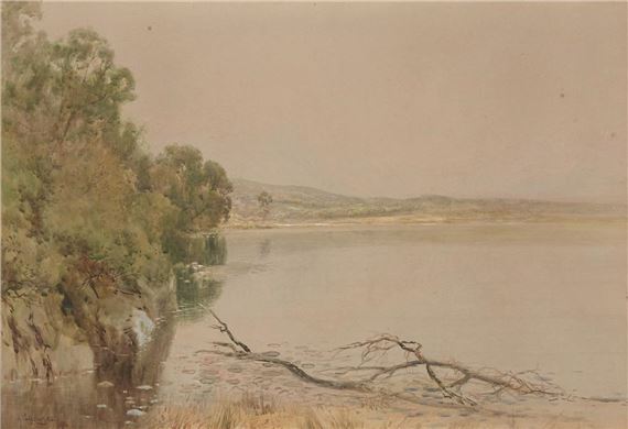 Alfred Sinclair Wadham | River Scene (1916) | MutualArt