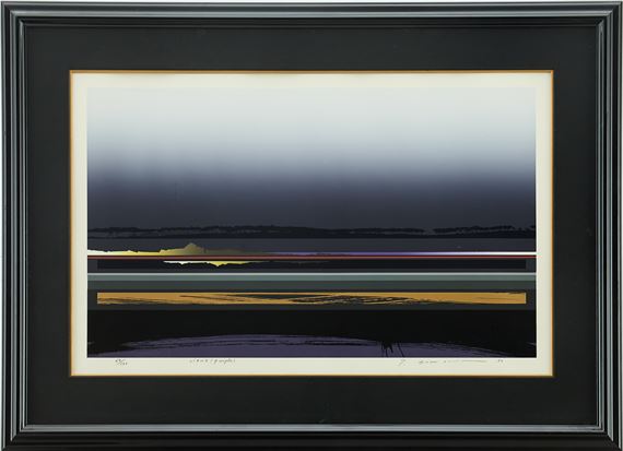 Tetsuro Sawada | Views (purple) (1987) | MutualArt