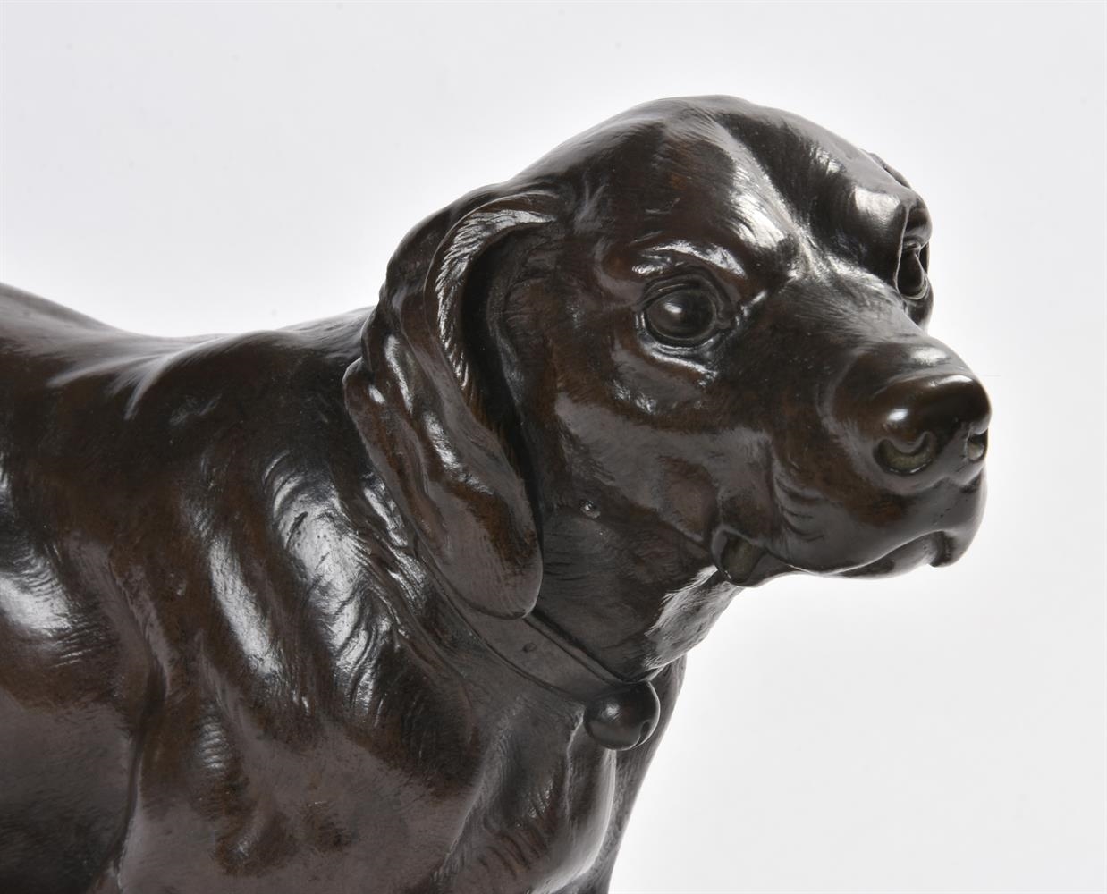 Alphonse-Alexandre Arson | A BRONZE FIGURE OF A POINTER DOG | MutualArt
