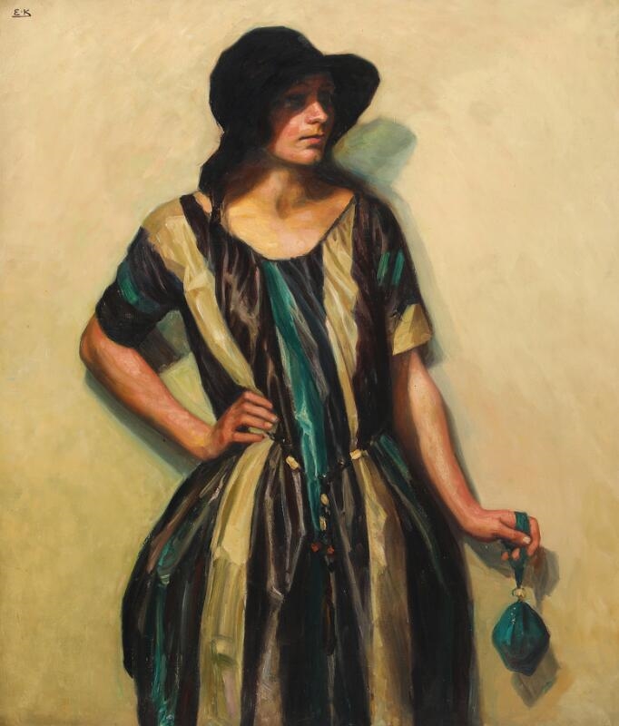 Emil A. Krause | Portrait of a woman | MutualArt