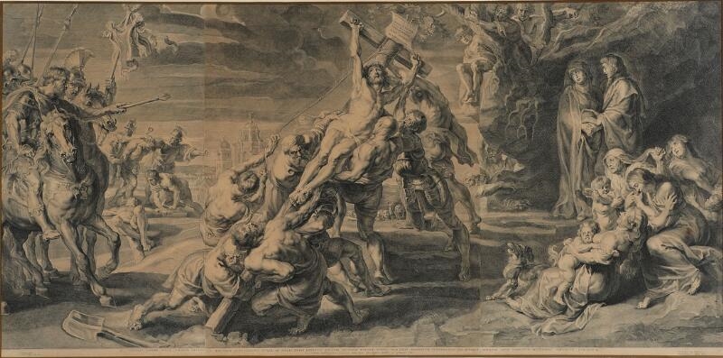 The Raising Of The Cross Rubens