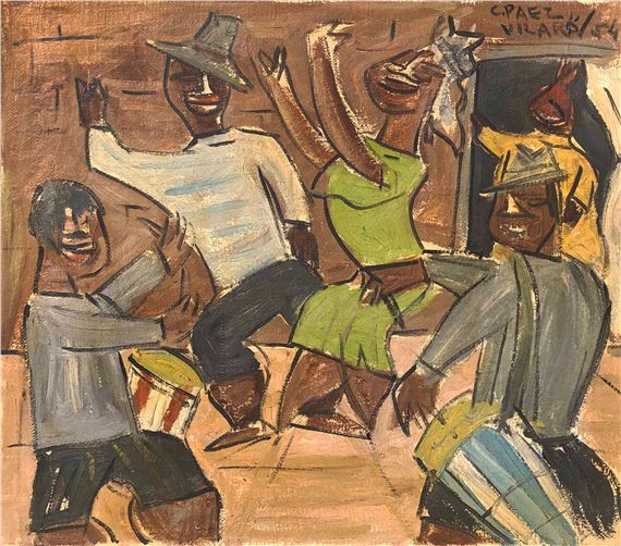 Carlos Pàez Vilarò | Candombe de yacumensa (1954) (1954) | MutualArt
