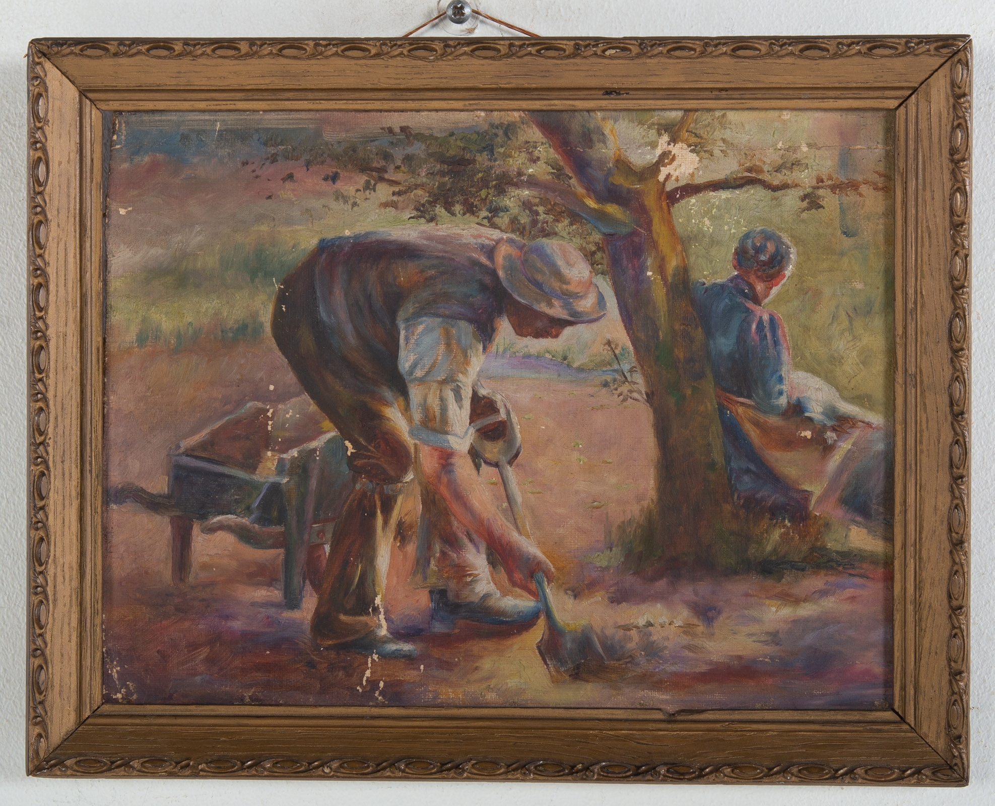 Unknown | Man Digging | MutualArt