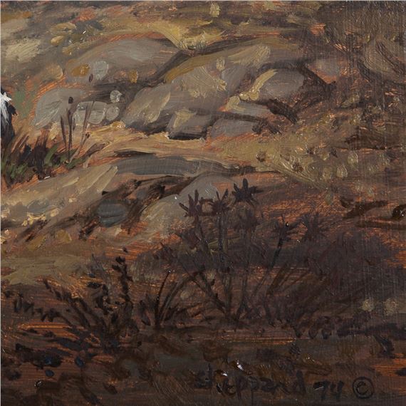 Joseph Sheppard | Boy Flying Kite (1974) | MutualArt