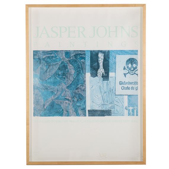Jasper Johns | Exhibition Poster (1984) | MutualArt