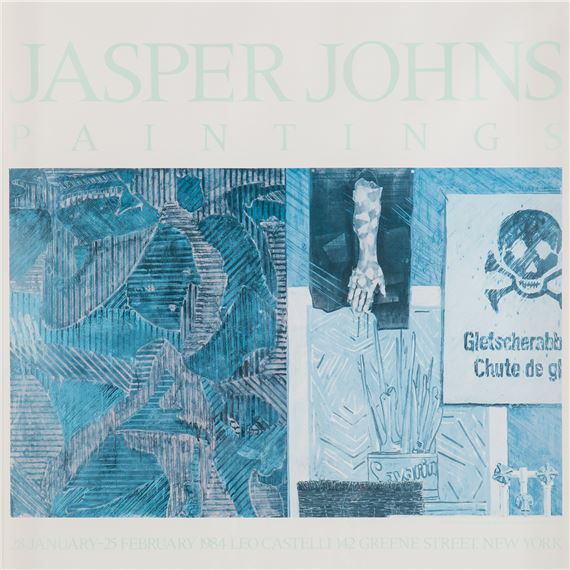Jasper Johns | Exhibition Poster (1984) | MutualArt