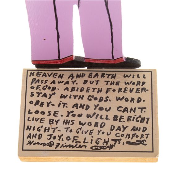 Howard Finster | Self Portrait as Preacher | MutualArt