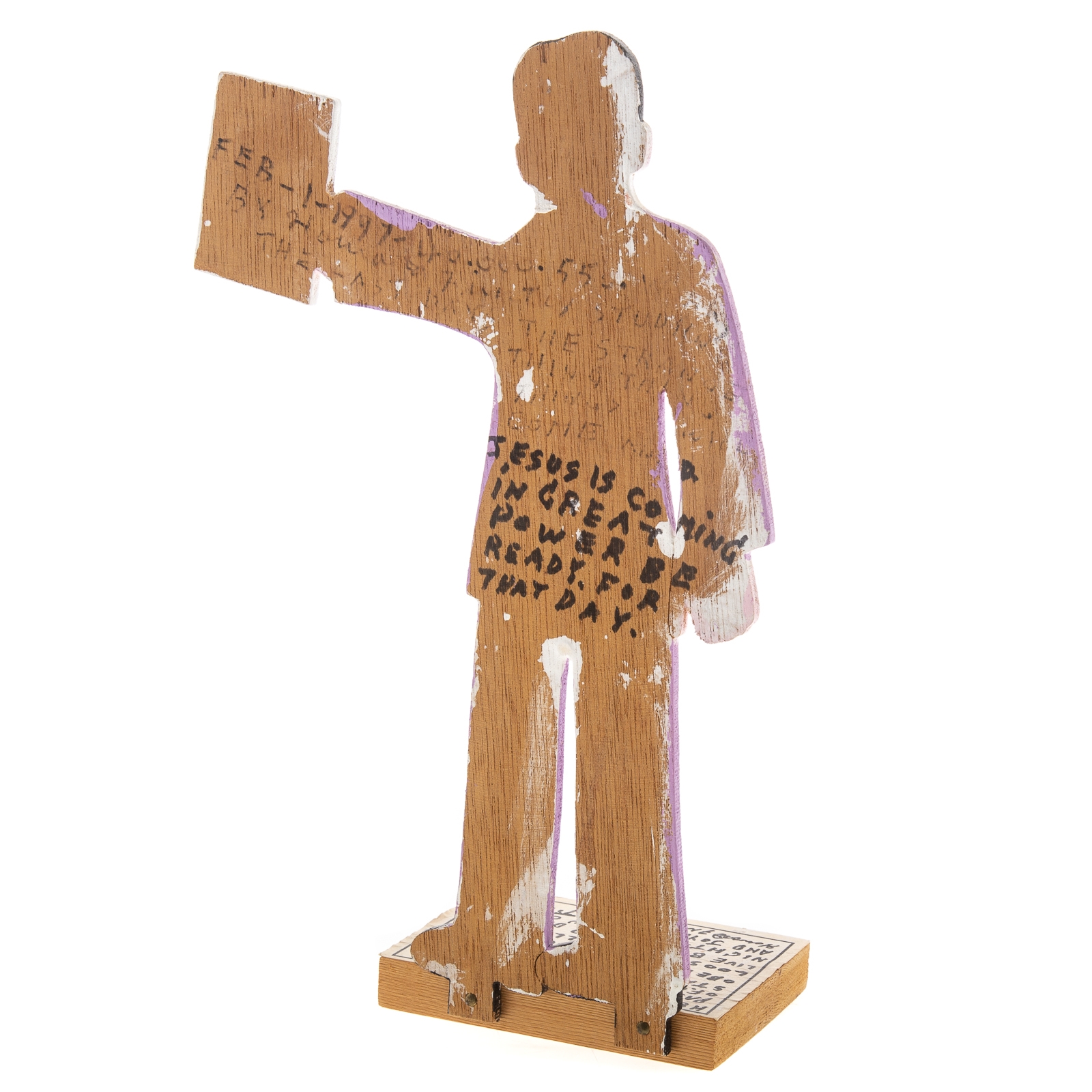 Howard Finster | Self Portrait as Preacher | MutualArt